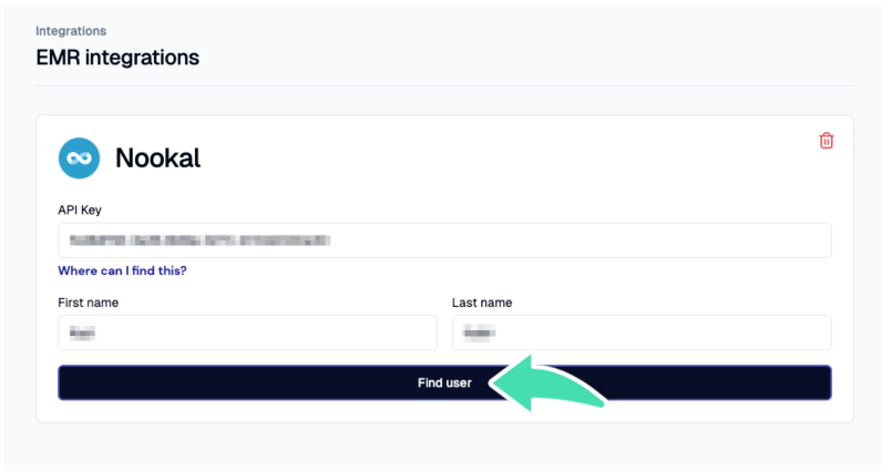 Connecting Nookal to Heidi – Nookal