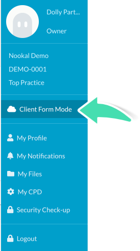 Using Client Forms Created in the Template Builder – Nookal
