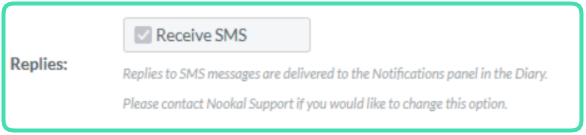 Receiving SMS Replies – Nookal