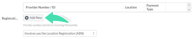 Managing Provider and Registration Numbers – Nookal