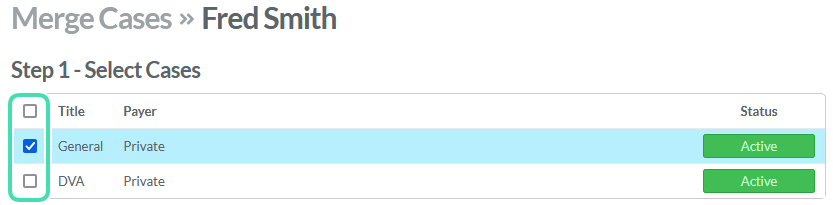 Merging Cases – Nookal