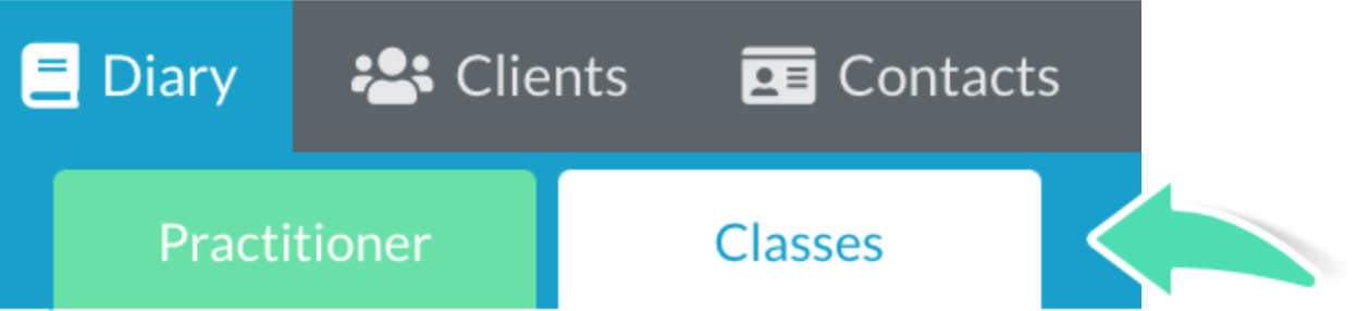Displaying Class View in the Diary – Nookal
