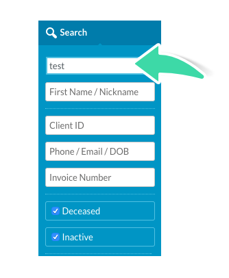 Accessing the Client Accounts Section – Nookal